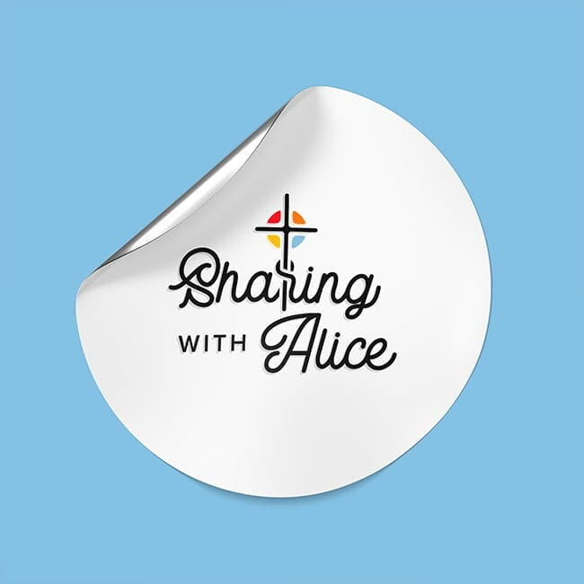 Sharing with Alice Logo - Elixir Design