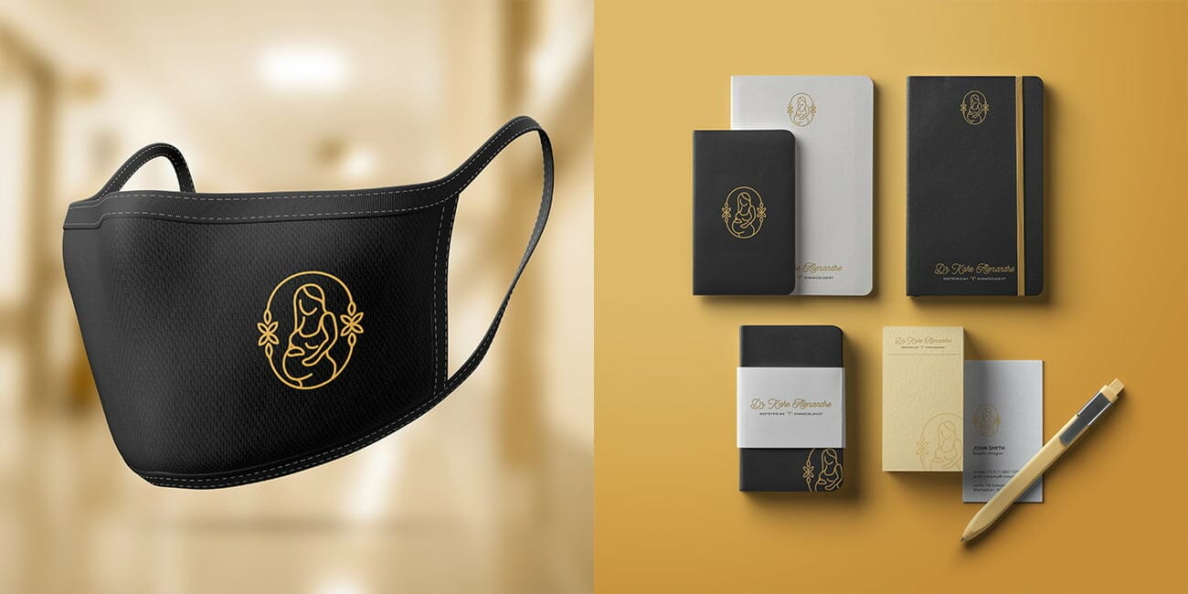 Dr. Kohe Alexandre Logo Design - Elixir Design