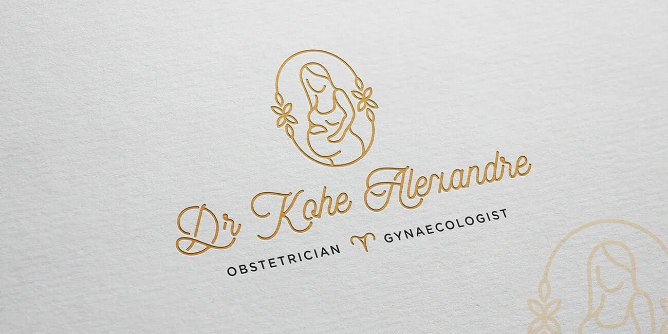 Dr. Kohe Alexandre Logo Design - Elixir Design